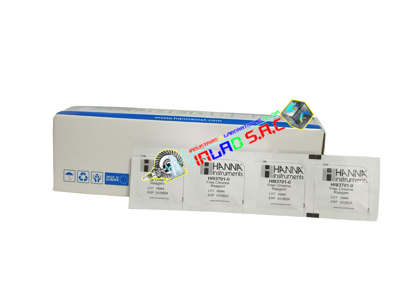 Reactivo para Cloro Libre – HI 93701-0/ Hanna Instruments