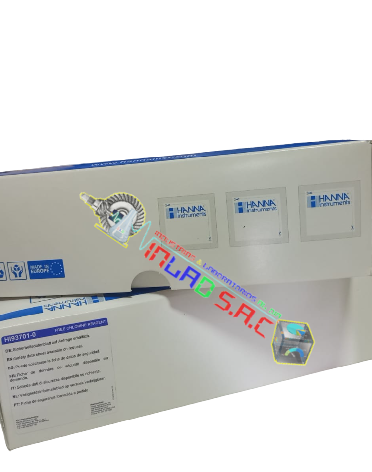 Reactivo para Cloro Libre – HI 93701-0/ Hanna Instruments