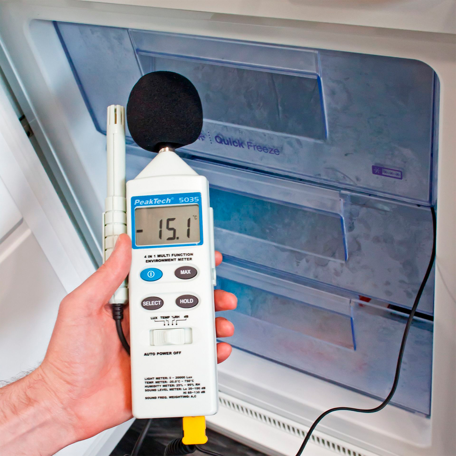 Medidor de Ambiente PeakTech P 5035