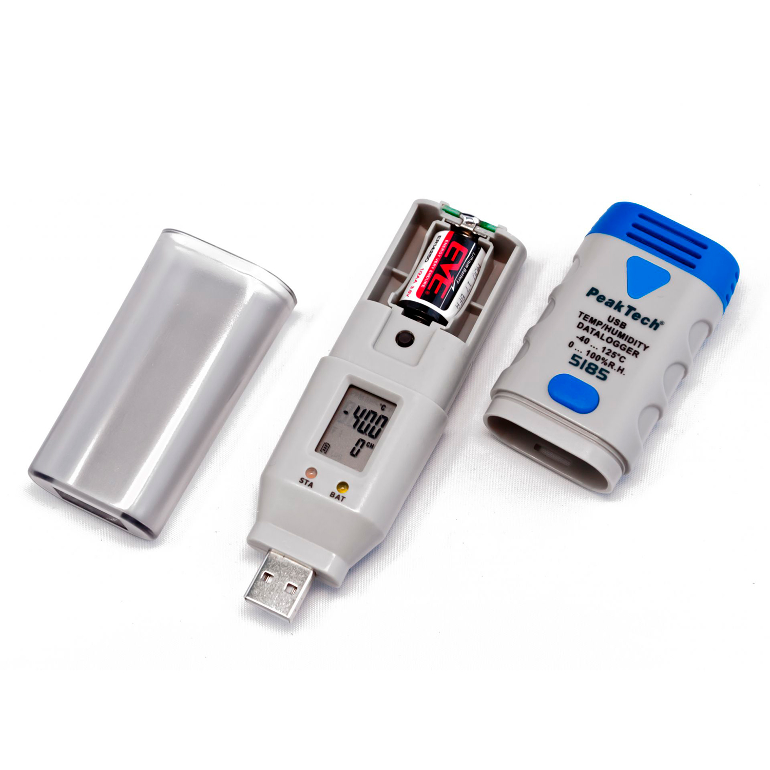 Registrador de datos USB Temperatura y Humedad PeakTech P 5185